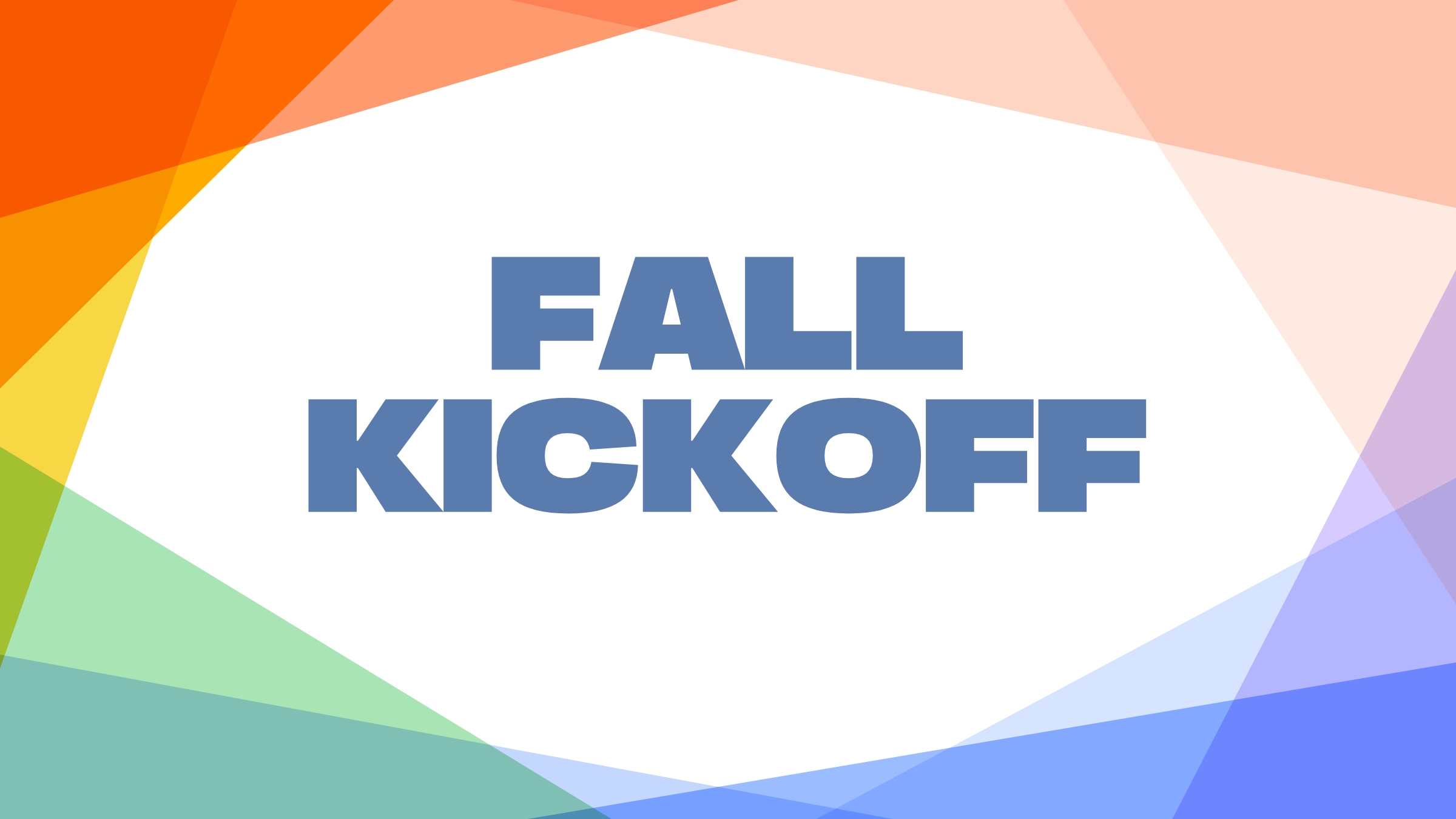Fall Kickoff | Prairie Lakes Church | Prairie Lakes Church